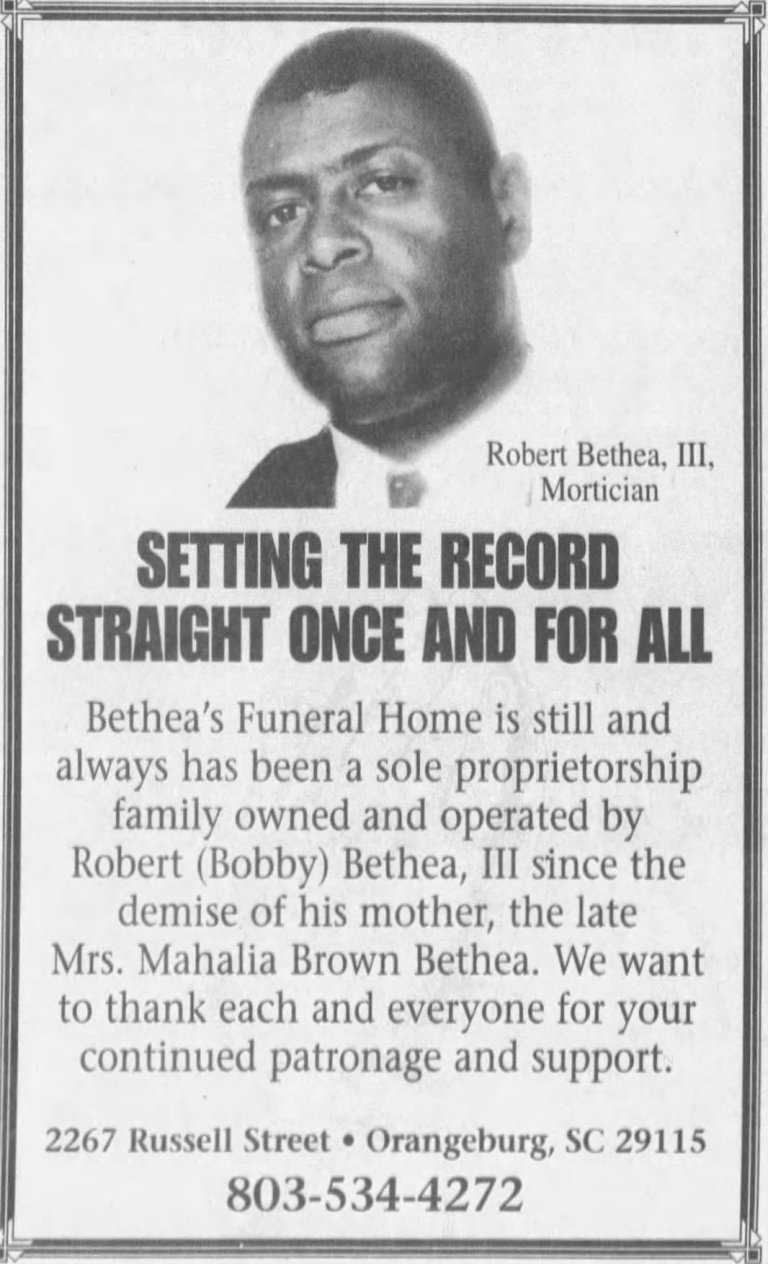 Bethea Funeral Home – Abandoned Southeast